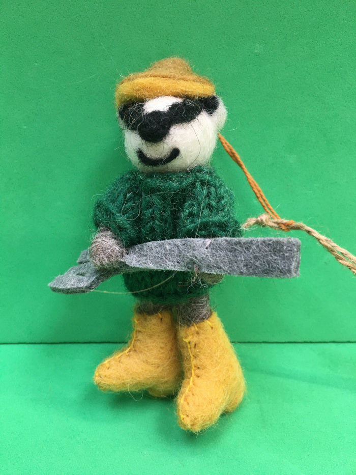 Felt Badger – Finding Fairies