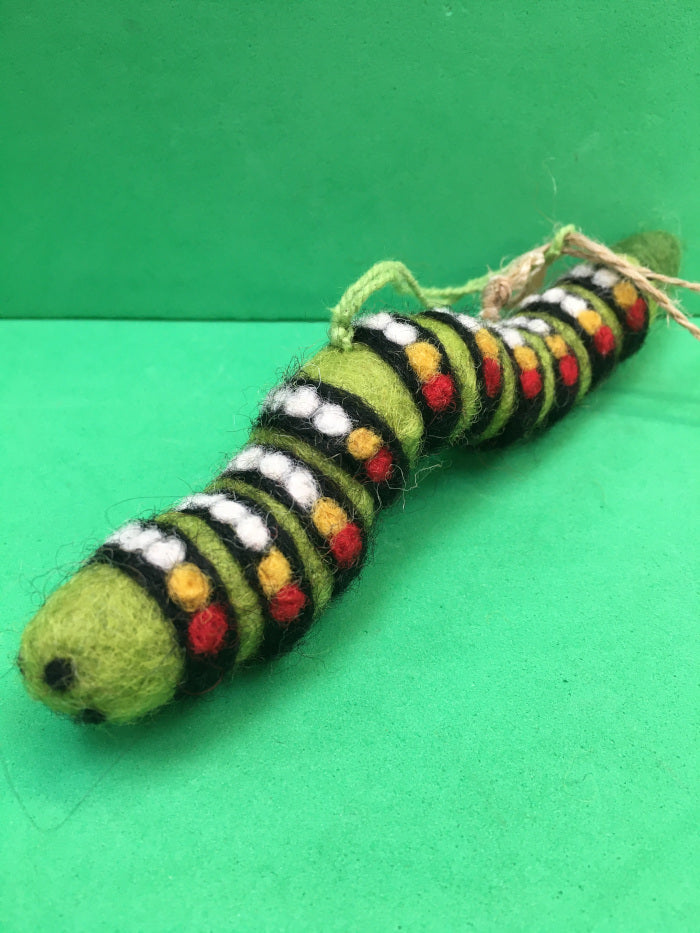 Felt Caterpillar – Finding Fairies