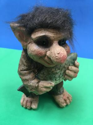 Troll with a fish – Finding Fairies